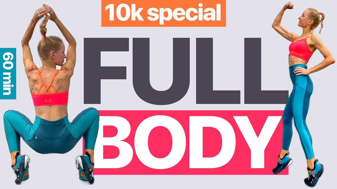 60 MIN FULL BODY HIIT Workout | INTENSE FAT BURN Cardio - YouTube