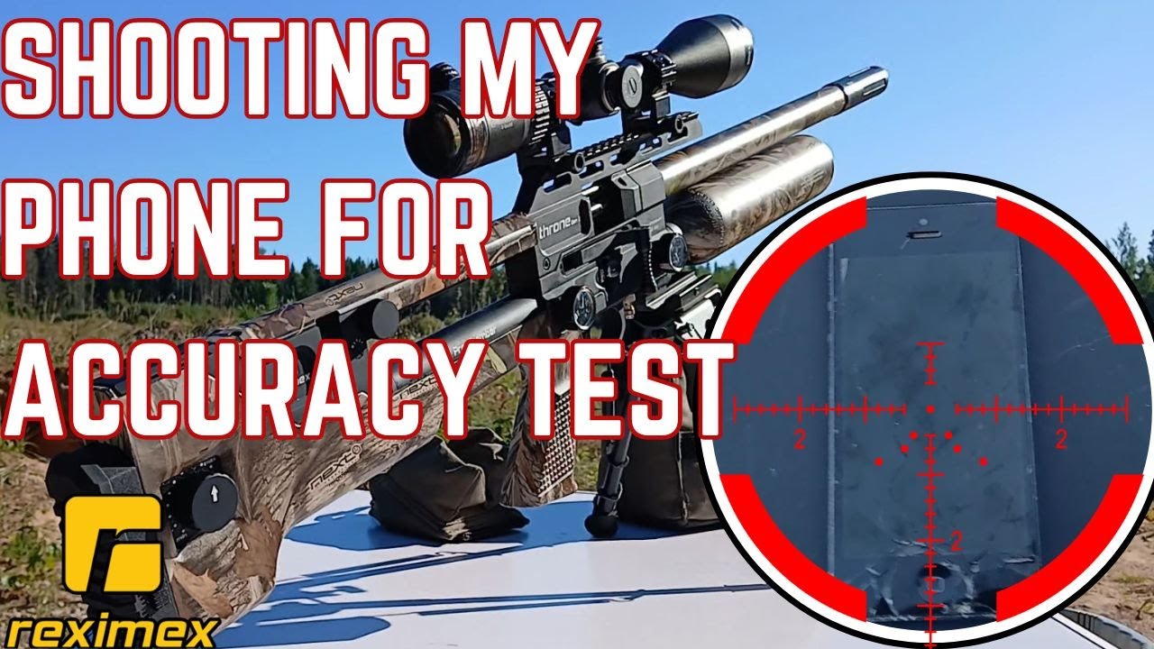 Reximex Throne Gen 2 100m with slugs .177 - YouTube