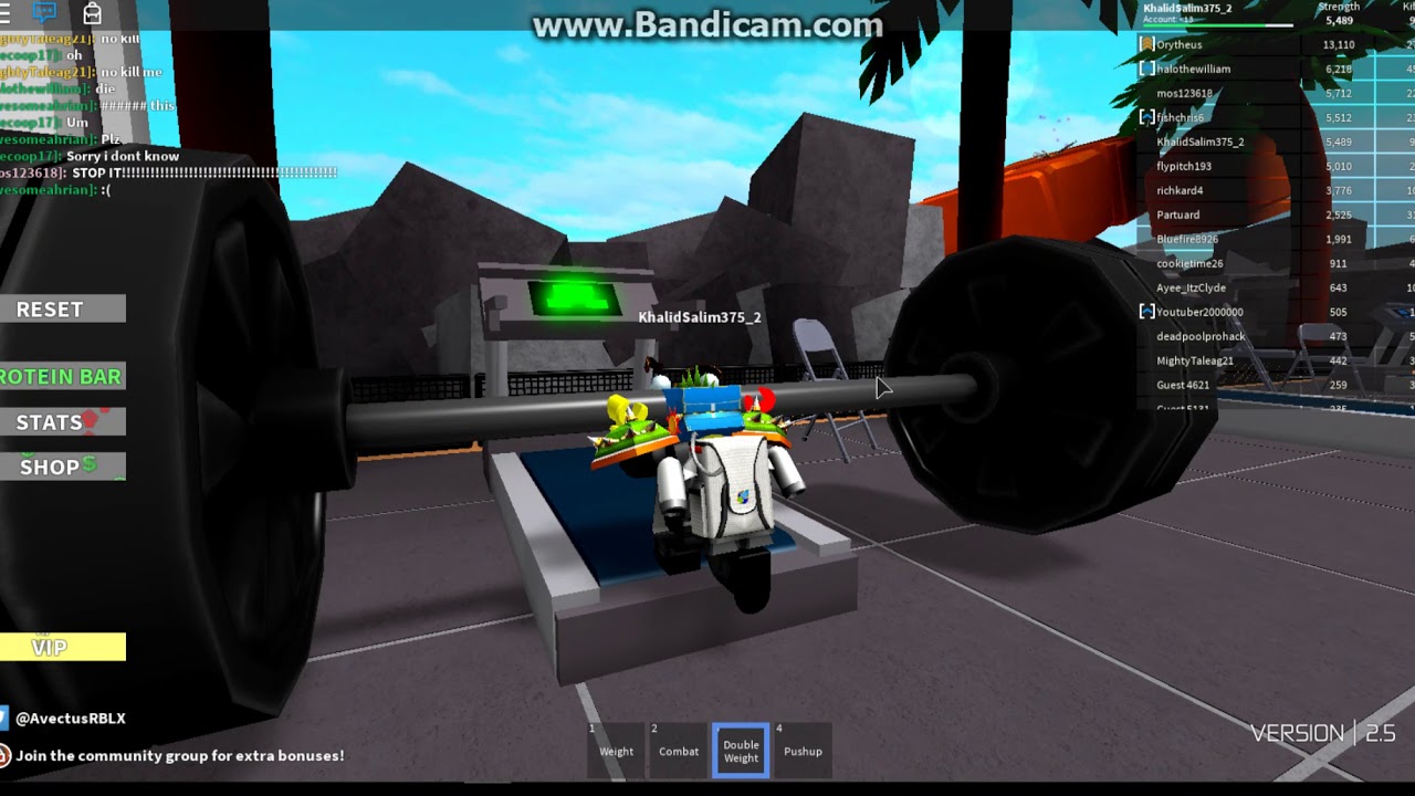 HOW TO WALK WITH DOUBLE WEIGHT IN Weight Lifting Simulator 2 - YouTube