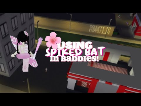 Using Spiked bat in Baddies roblox! #roblox #baddies - YouTube