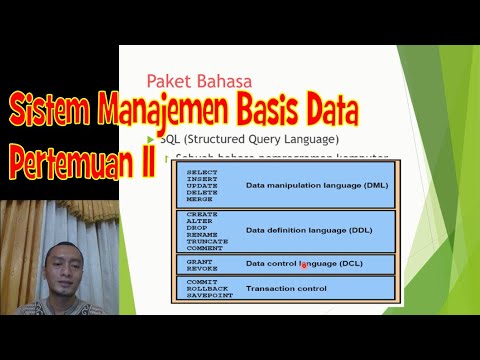 #11 Sistem Manajemen Basis Data - Pertemuan 11 | Data Manipulation ...