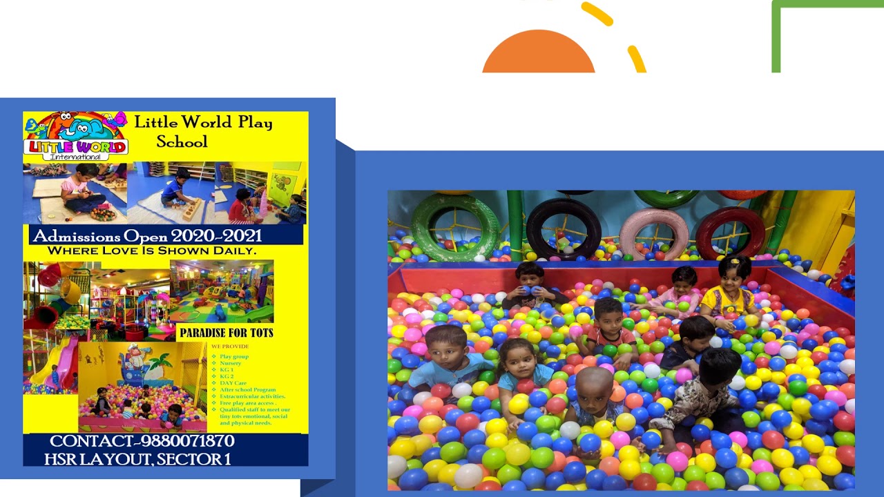 Little World Play School-,Best Play school,HSR Layout,Sector 1 ...