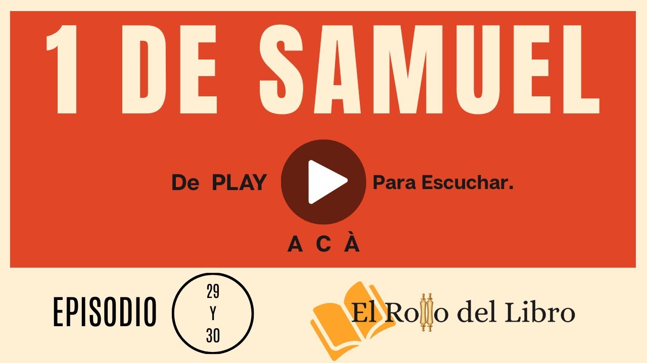 ROLLO DEL LIBRO 1 Samuel 29 30 - YouTube
