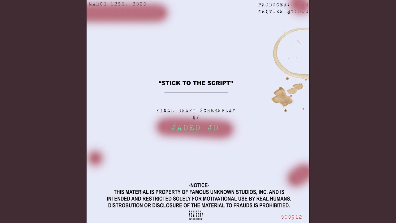 Stick To The Script - YouTube