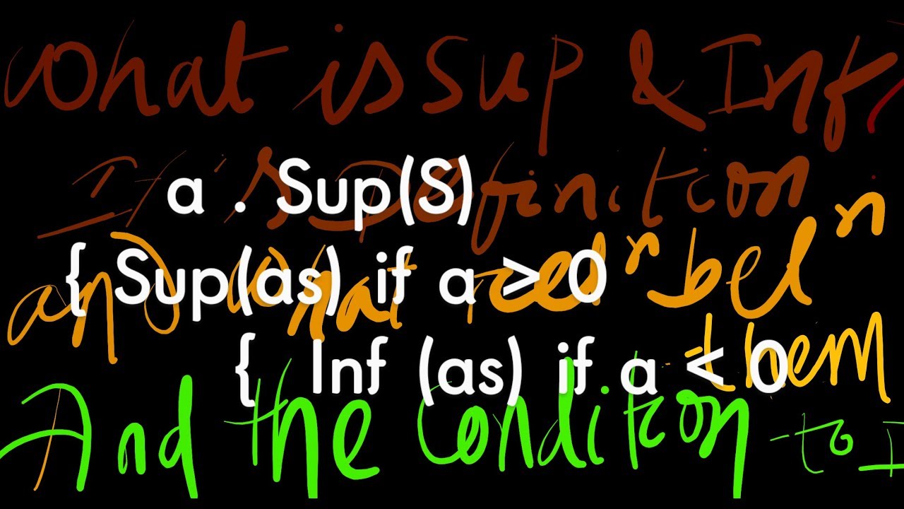 Supremum & Infimum: What is Supremum And Infimum Of a Set | Jak Higher ...
