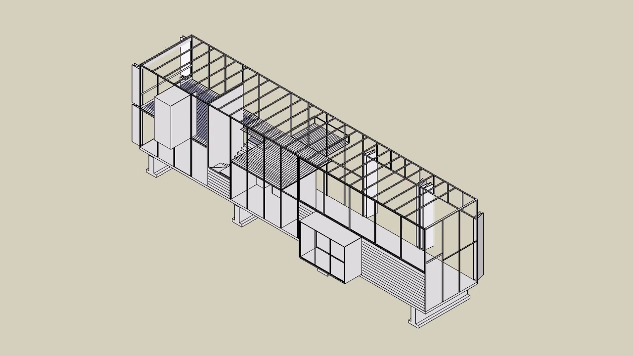 Video de sketchup - Palmyra House, Studio Mumbai Architects. (pabellón ...