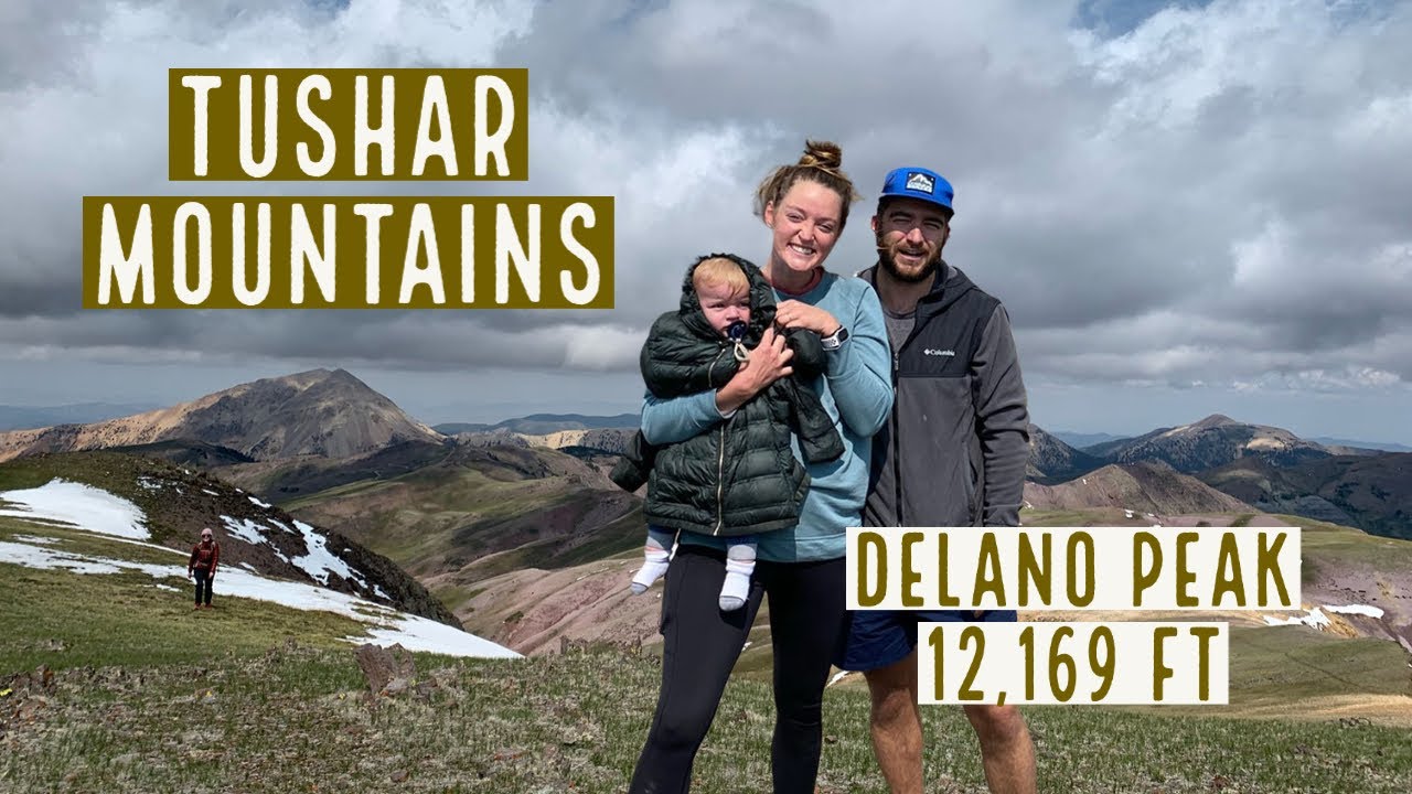 Tushar Mountains, UT - Hiking Delano Peak - Dispersed Camping - YouTube