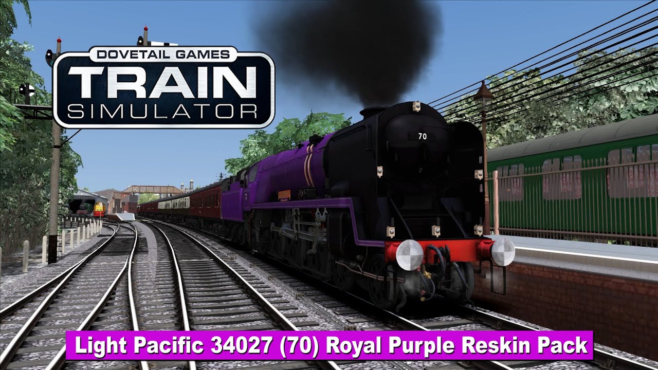 TS2022 - 34027 Royal Purple Reskin Pack - YouTube