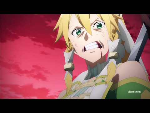 Sword Art Online Alicization War of Underworld ep 17 eng dub | Goddess Leafa vs Dark Soldiers
