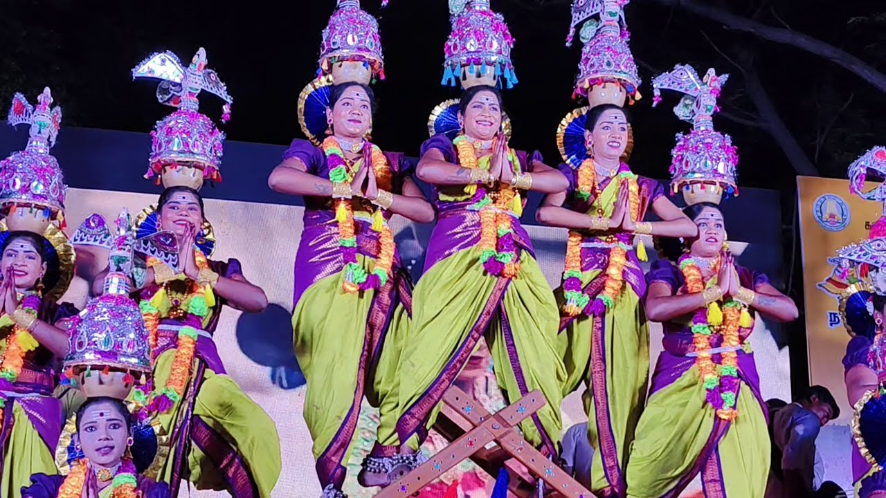 karakattam dance performance|மெய்சிலிர்க்க வைக்கும் நடனம் ...