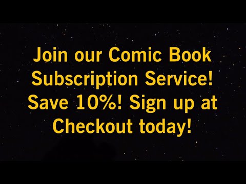 Comic Book Subscriptions are here! - YouTube