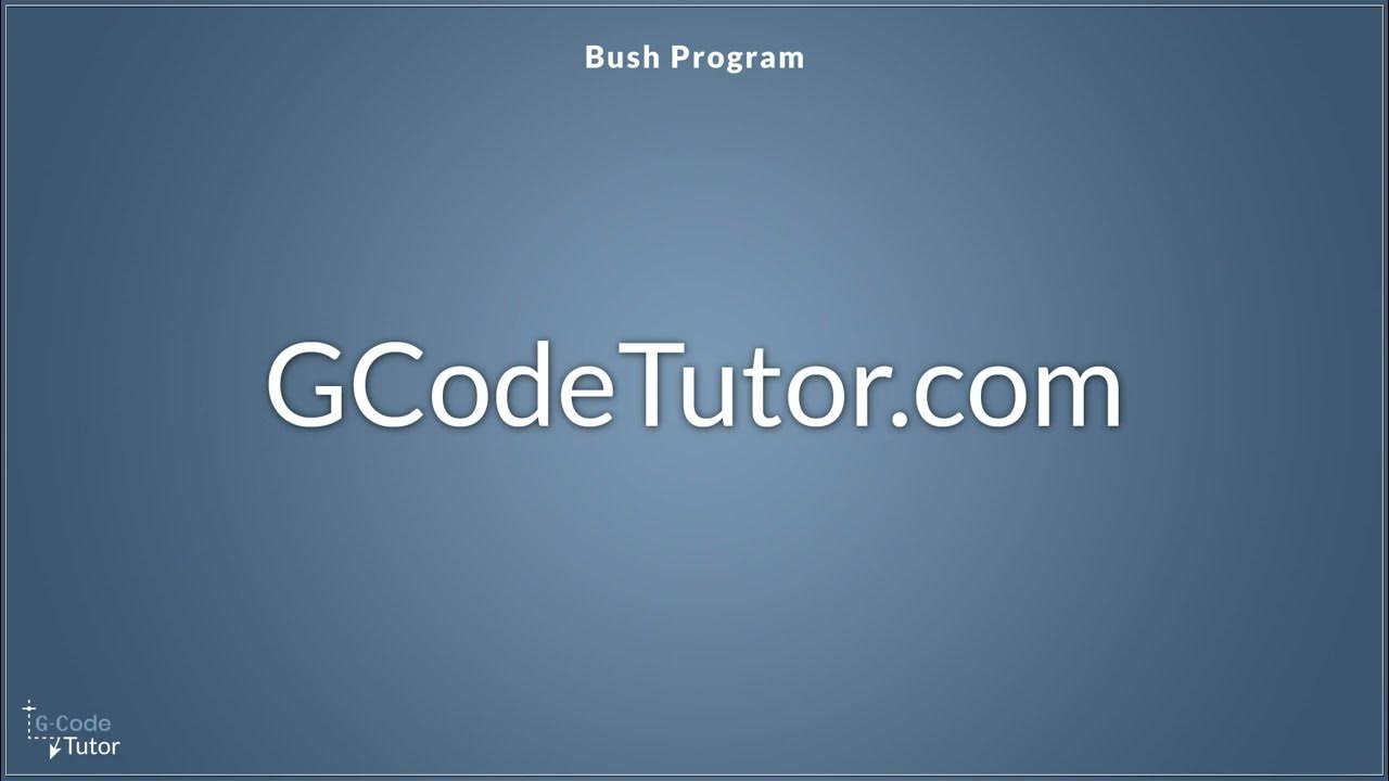 Lets Write G Code Programming A Cnc Lathe To Make A Bush Part 6