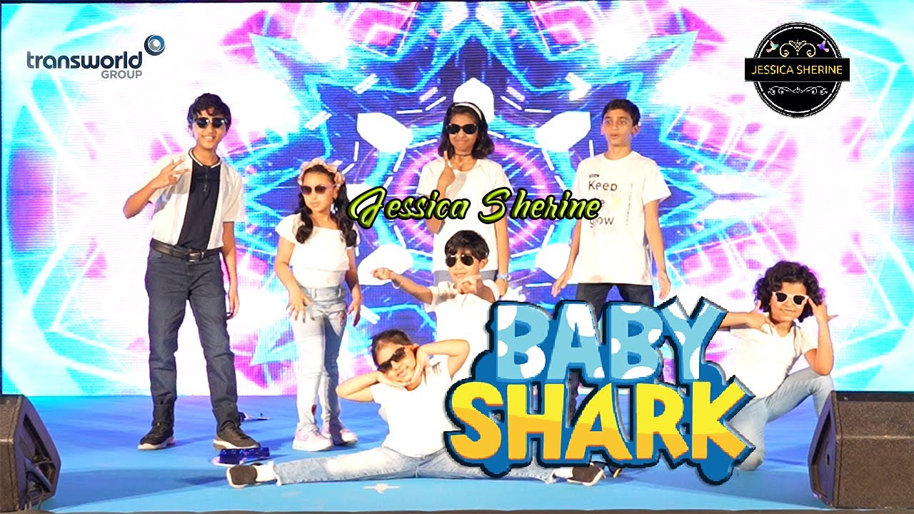 Baby Shark Dance | Transworld group Harmony | Children dance for baby ...