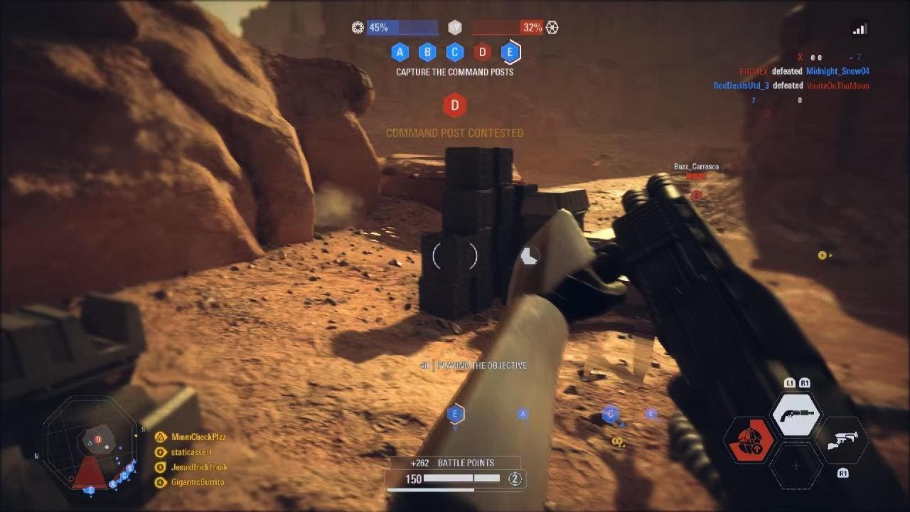 STAR WARS Battlefront II droid attack - YouTube