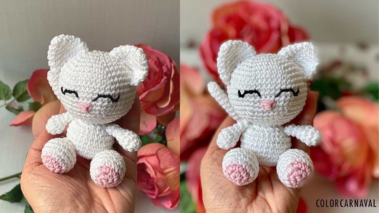 Mini Cat | How to Crochet | Part 1 - YouTube