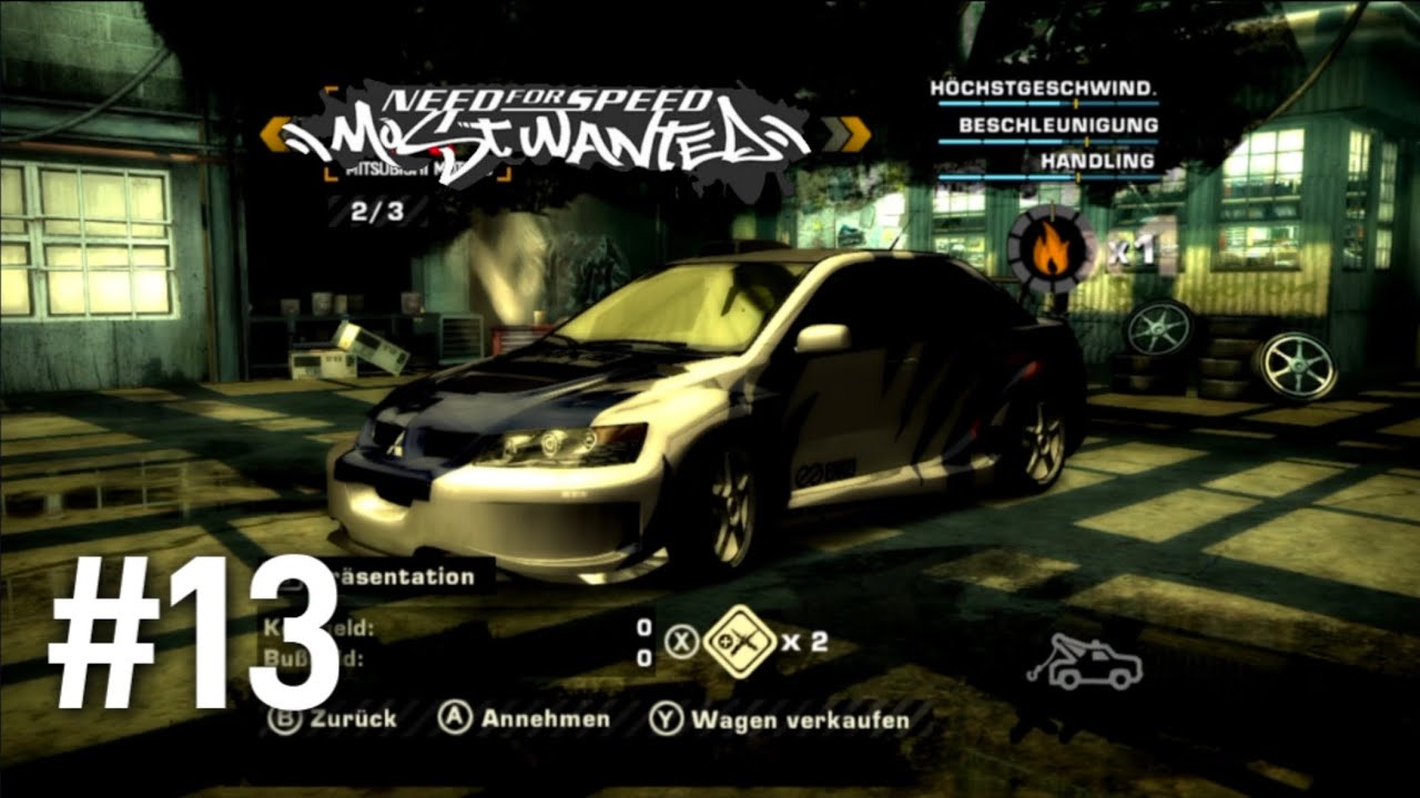 Endlich der Evo! Let's Play Need for Speed Most Wanted #13 (Xbox360 ...