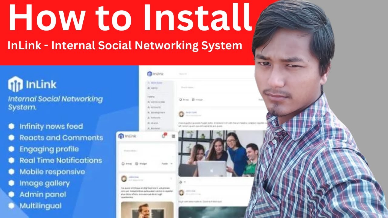 How to Install InLink - Internal Social Networking System - YouTube
