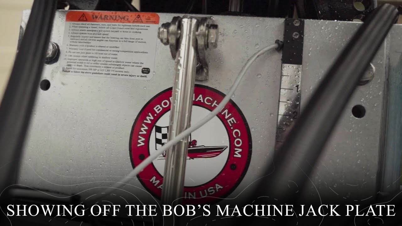 Showing Off The Bob's Machine Jack Plate | Micro Draft Skiffs - YouTube