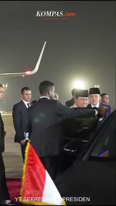 Tiba di Mesir, Prabowo Disambut Karpet Merah dan Pasukan Jajar Kehormatan - YouTube