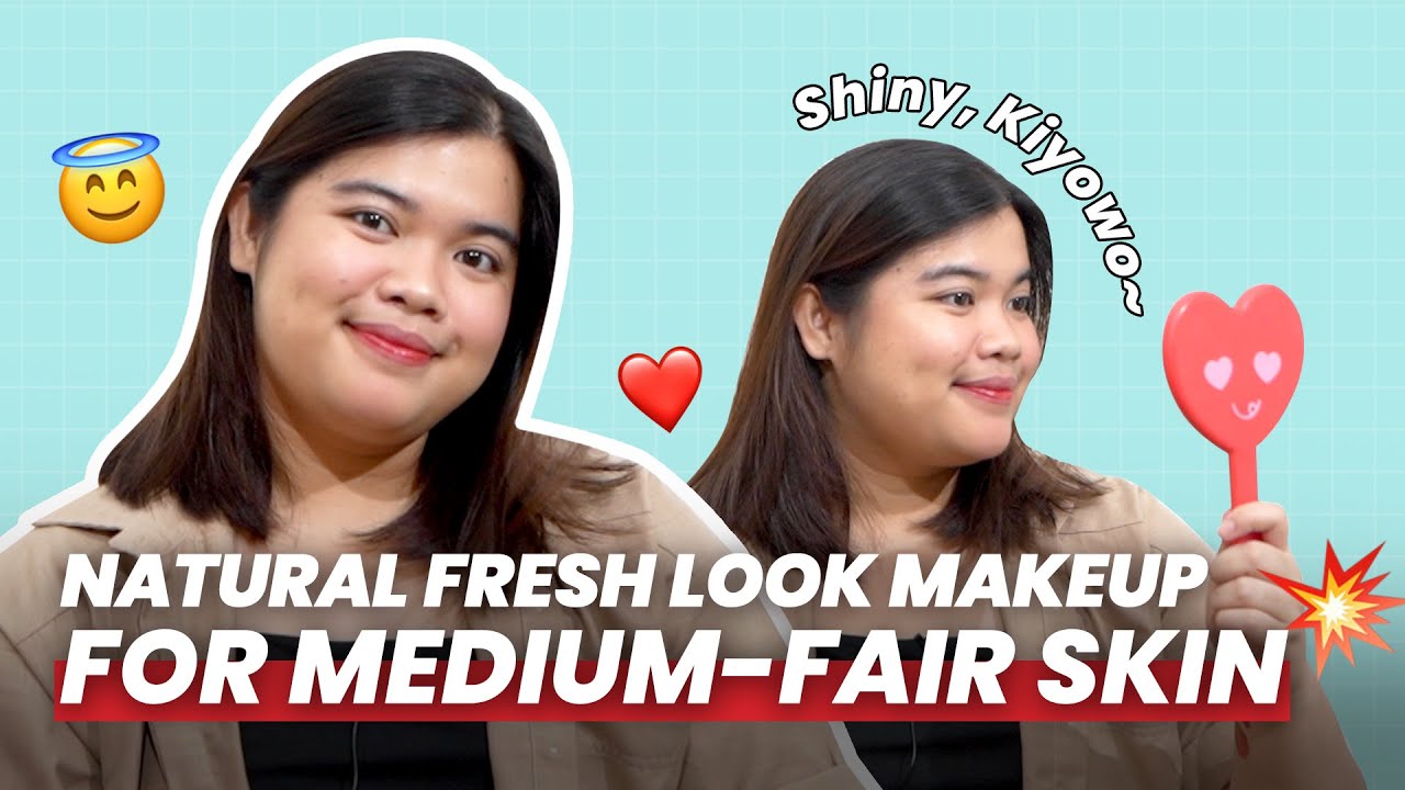 Easy Make Up Natural Fresh Look Buat Ngedate 🥰 | #GRWM - YouTube