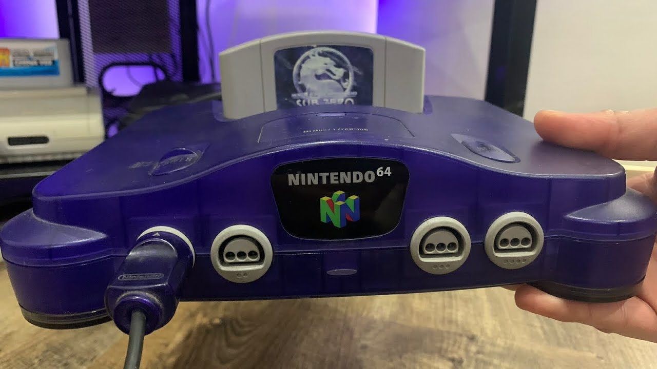 unboxing nintendo 64 Funtastic Grape Purple 🍇!!! - YouTube