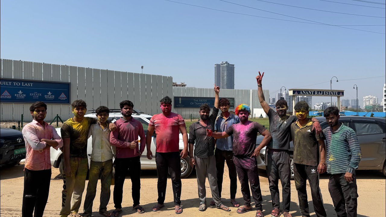 Happy holi 💯#kadarpur part -1 - YouTube
