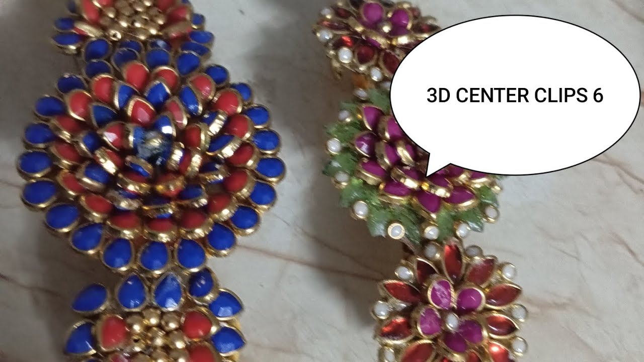 Diy How to make 3D Center clips - YouTube