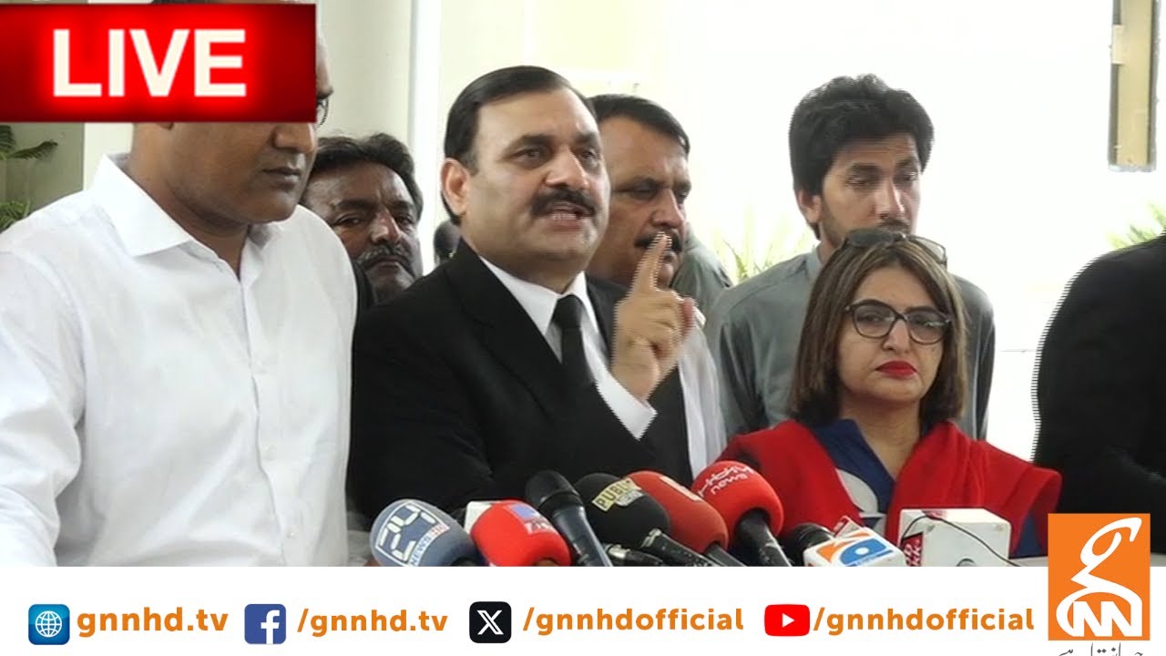 LIVE | PTI Leader Shokat Basra Important Media Talk | GNN - YouTube