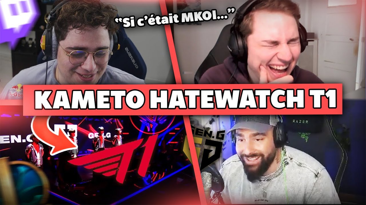 KAMETO HATEWATCH T1, PANDORE DEVIENT FOU - Best Of LoL #1073 Réactions ...