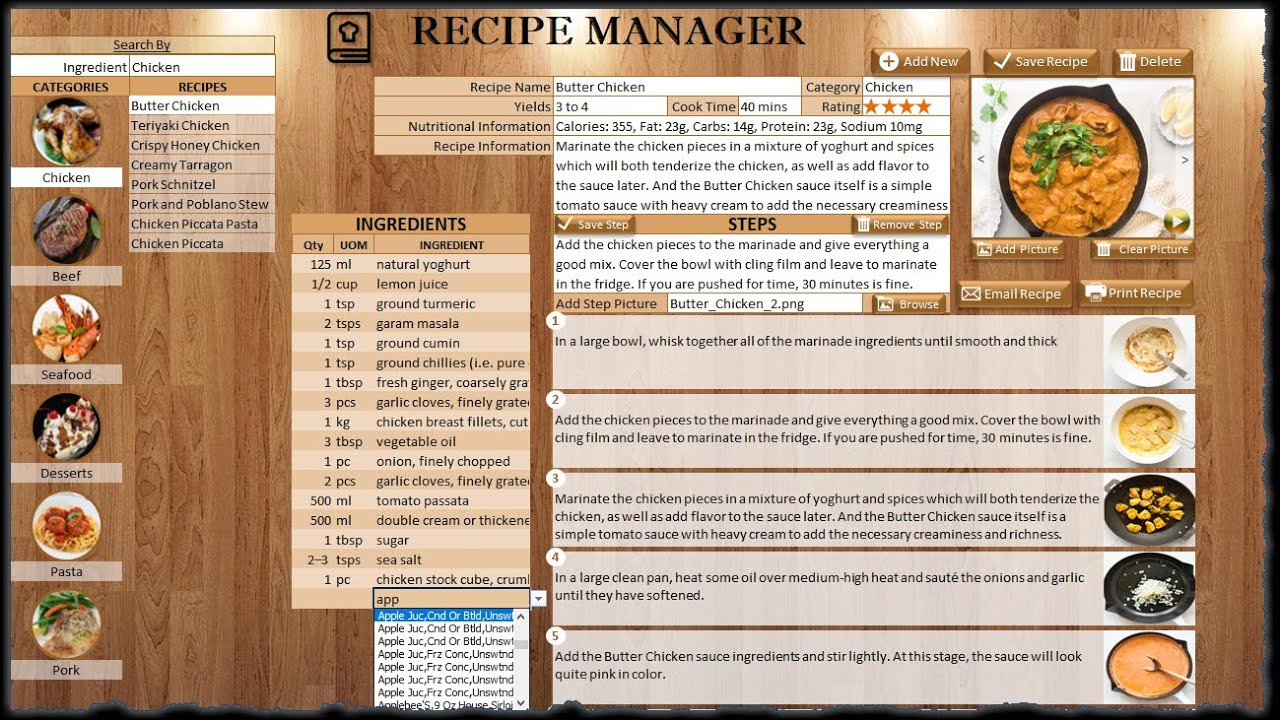 💥MEMBERS UPDATE: Get Brand New Features In The Recipe Manager - YouTube