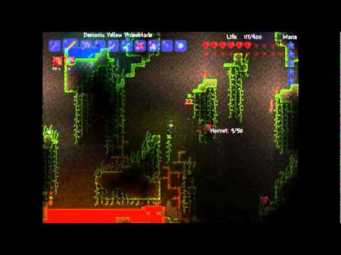 Terraria part 41: Aquiring the Feral Claw - YouTube