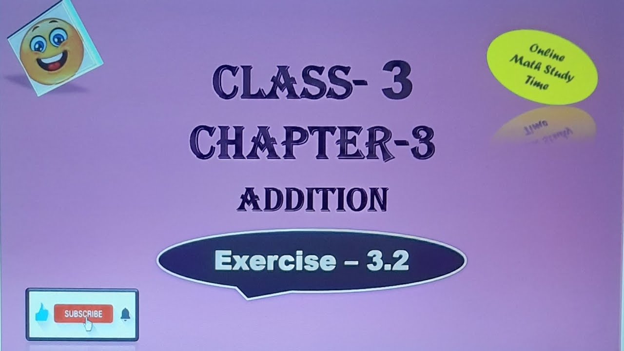 Class 3 Math Chapter 3 Addition - Exercise- 3.2 | CBSE | ICSE #viral # ...