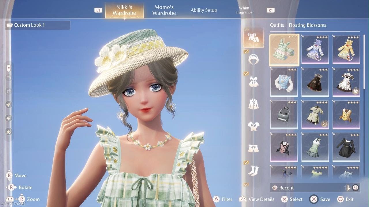Infinity Nikki play Koneko. Outfit - Floating Blossoms - YouTube