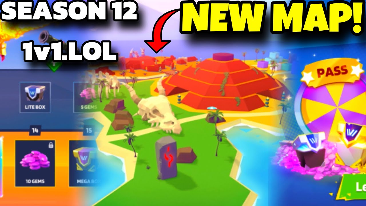 1V1.LOL SEASON 12 IS HERE, Everything you need to know!! | NEW MAP ...