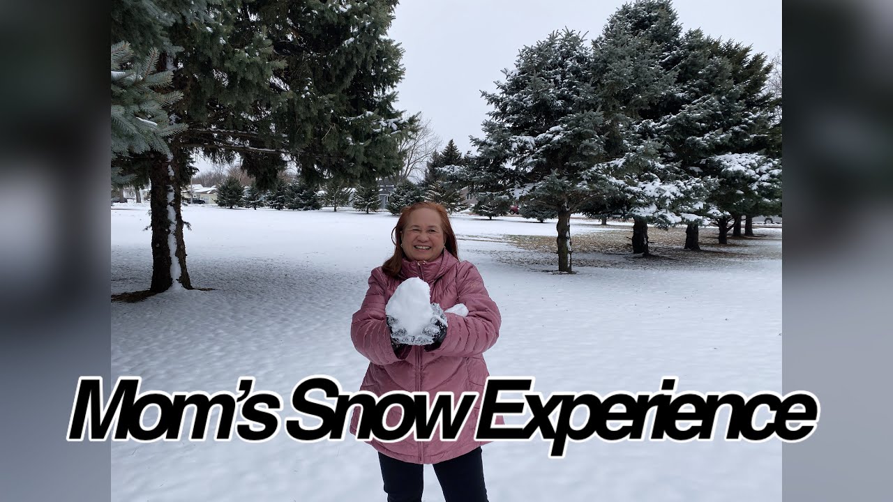 Mom’s Snow Experience - YouTube