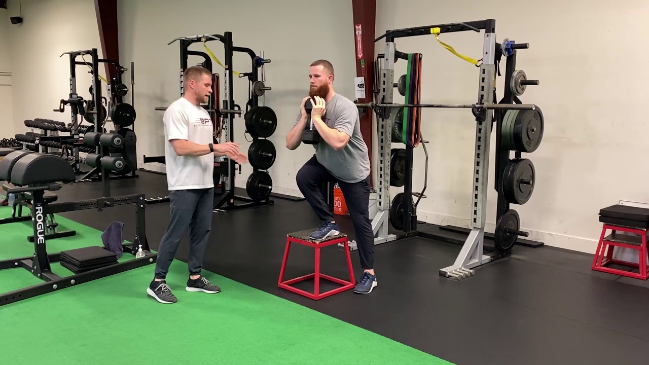 Goblet Lateral Box Step up - YouTube