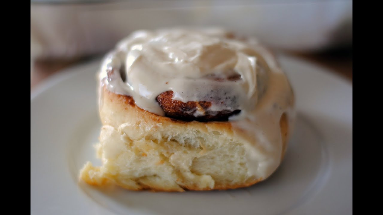COPYCAT CINNABON RECIPE | How To Make Cinnamon Rolls With Cream Cheese ...