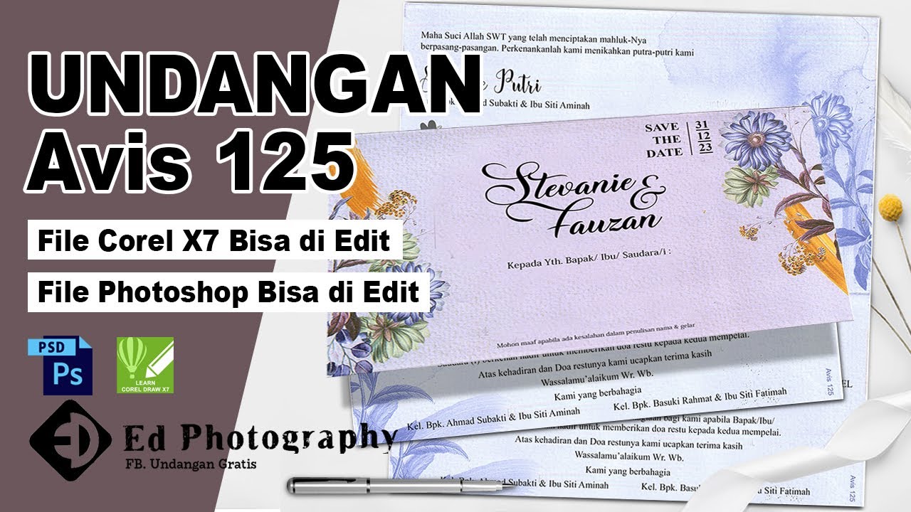 UNDANGAN AVIS 125 - YouTube