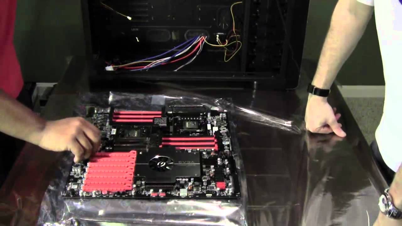 EVGA SR-2 motherboard review and install - YouTube