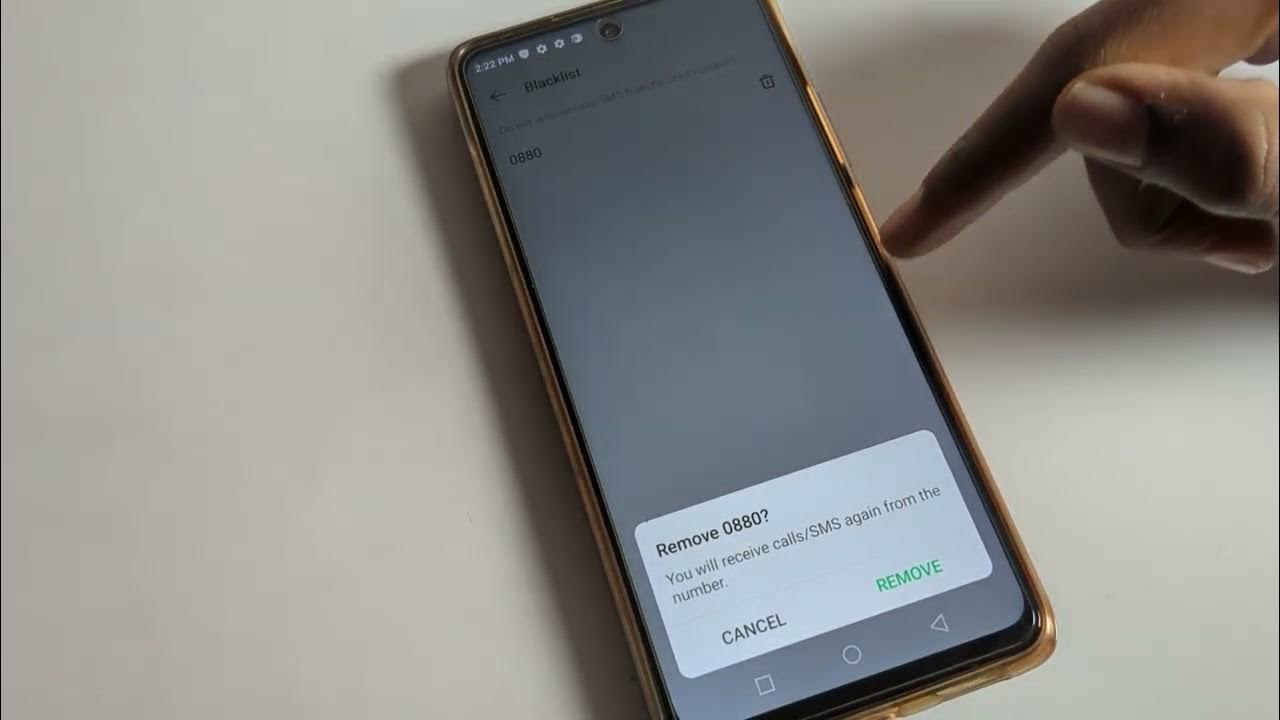 Tecno pova 4 mein Blacklist se number kaise nikale | how to unblock number on tecno mobile - YouTube