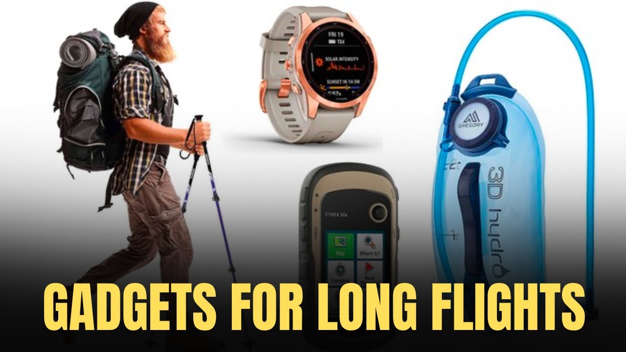 10 Best Gadgets for Long Flights & Travel - YouTube