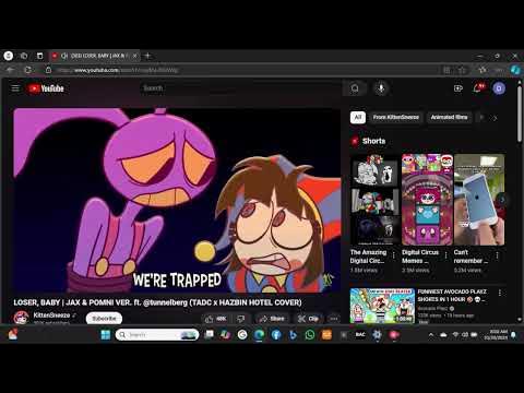 pomni and jax singing part 5 - YouTube