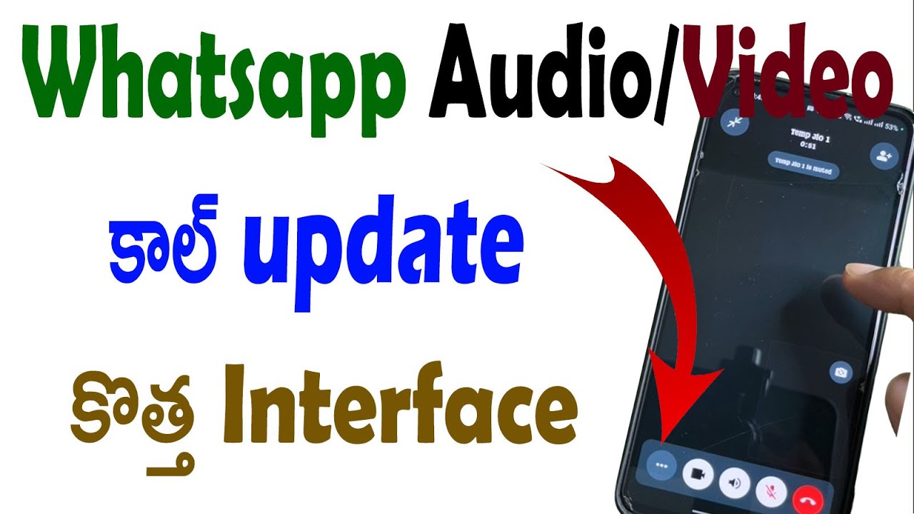 Whatsapp call new update | whatsapp video call new update | whatsapp ...