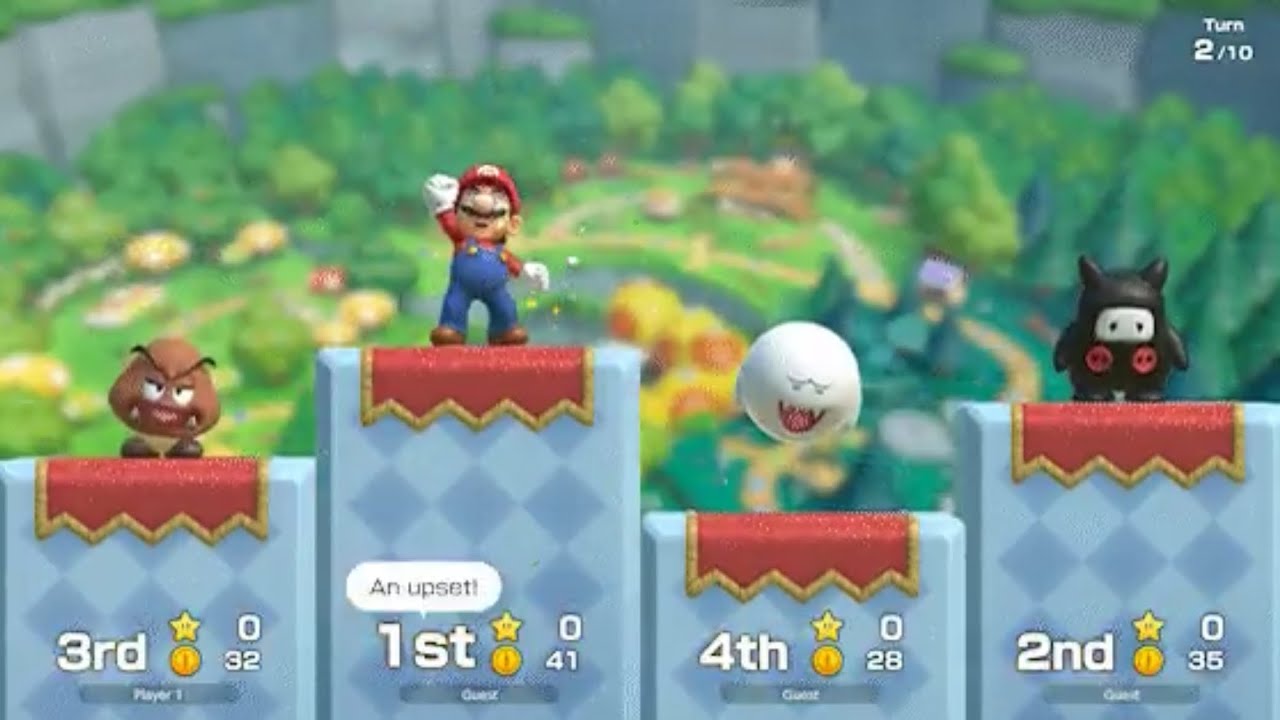 Super Mario Party Jamboree | Minigame Results Screen - YouTube
