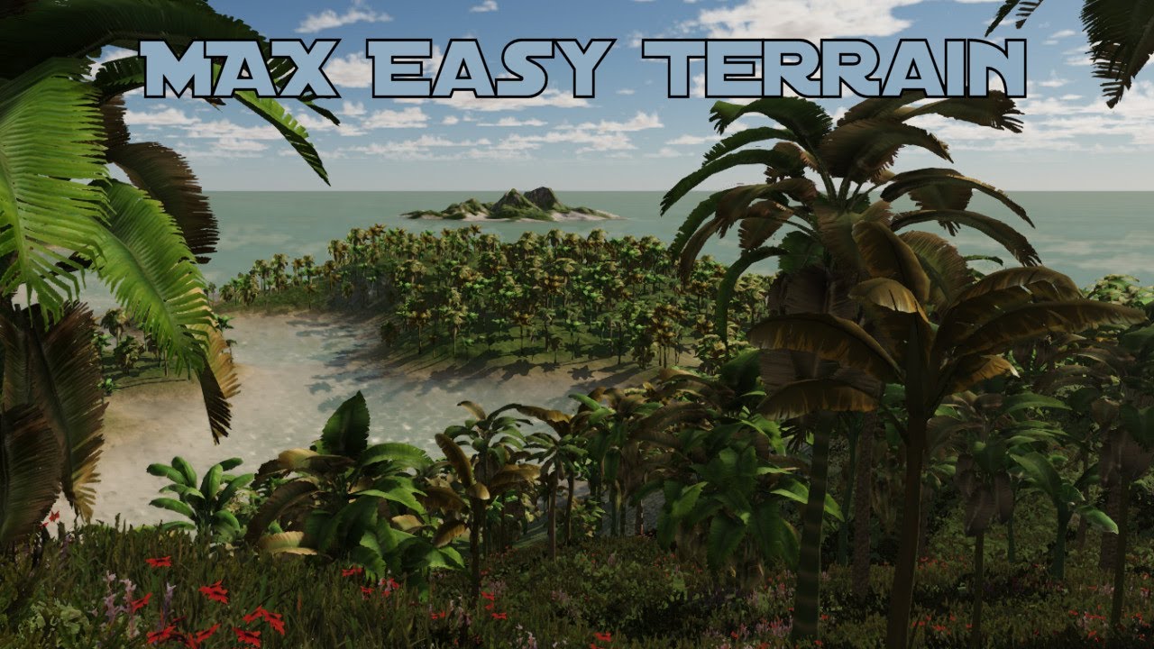 MAX Easy Terrain V1.0 - Released 4 GameGuru MAX - YouTube