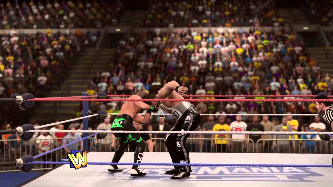 Epic!! WWE 2K15 - HBK (retro) vs. Diesel {PS4} WM12 arena - YouTube