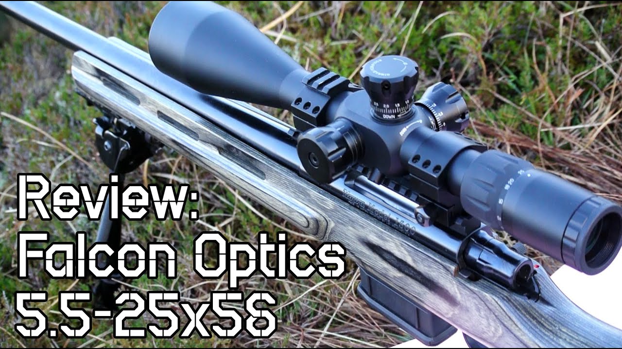 Falcon Optics 5.5-25x56 FFP Review - YouTube