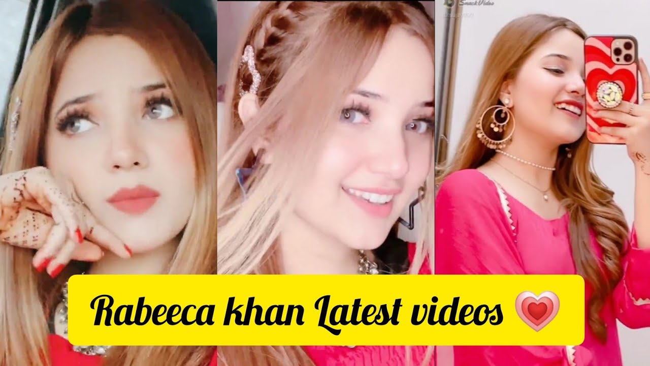 Rabeeca khan New latest tiktok /Snack videos 😍 (@NoorEntertainment ...