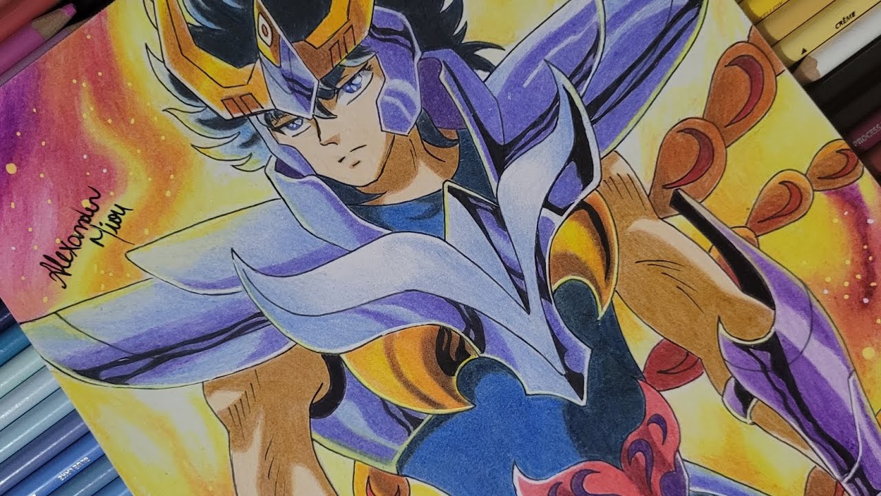 Ikki Fênix desenho [ draw Ikki phoenix ] #draw #cdz #ikkidefenix - YouTube