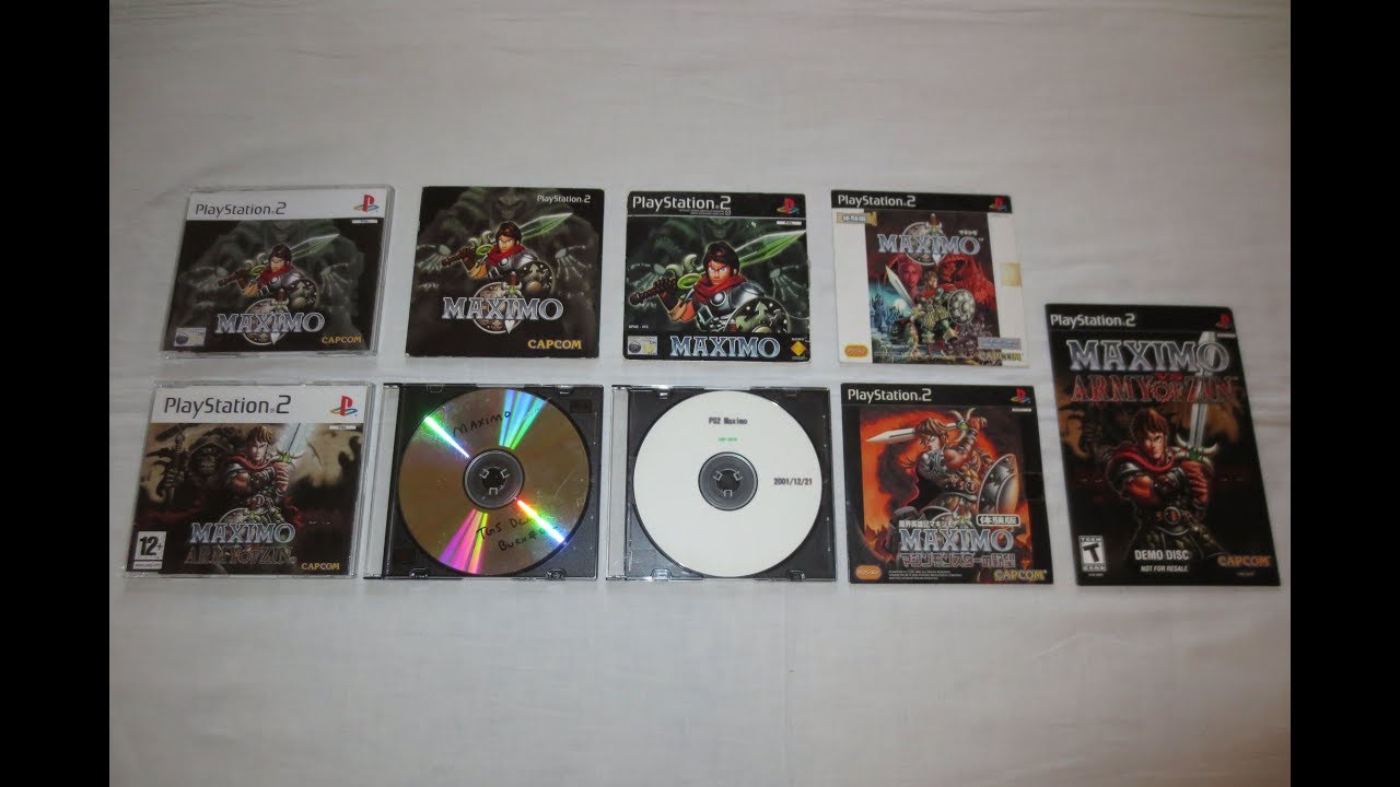 Retro Video Game Promo Collection (PART 91) - Maximo Promo/Demo ...